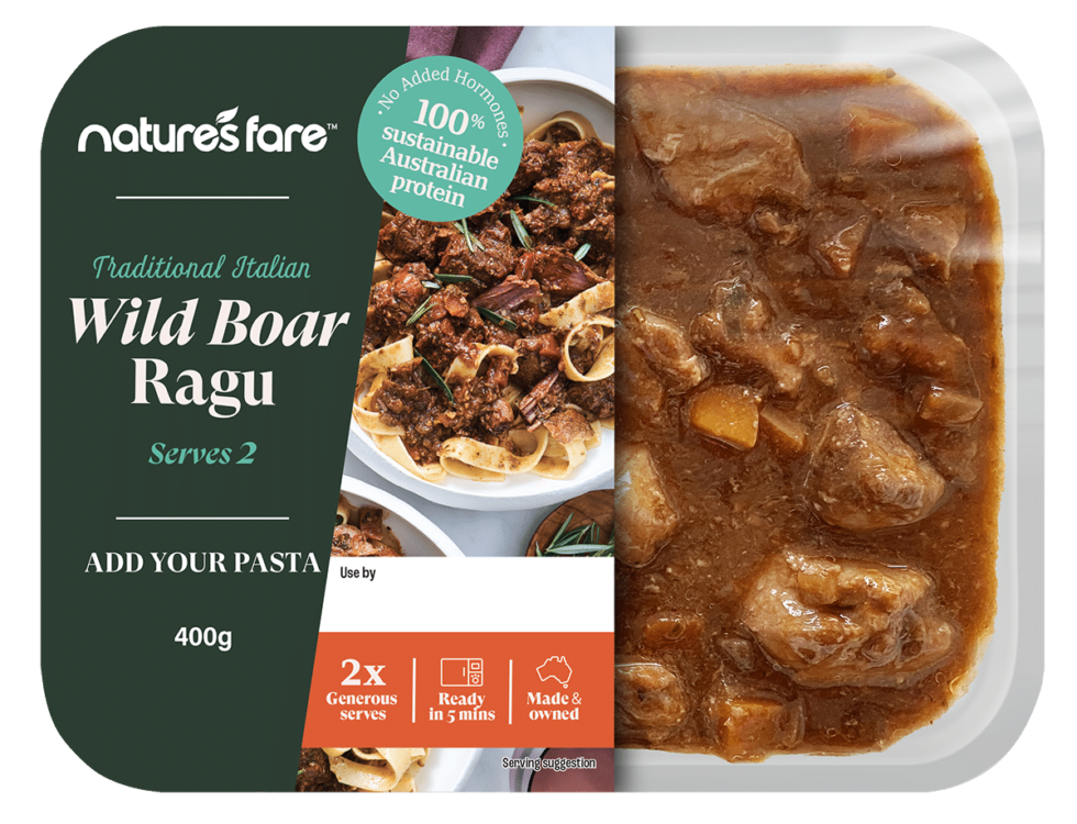 Wild Boar Ragu | Natures Fare
